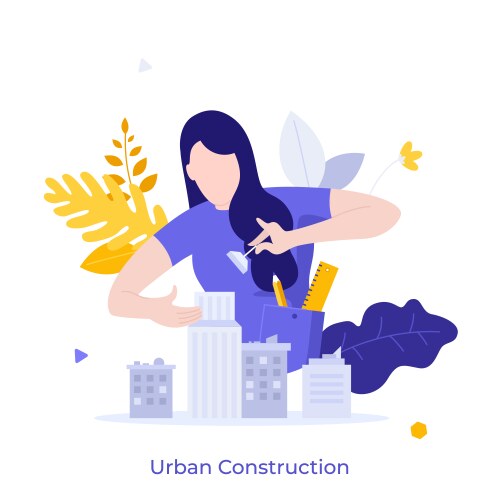 Drywall mudding and taping isolated concept Vector Image