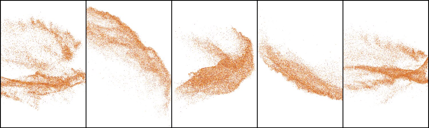 Abstract sand explosion Royalty Free Vector Image