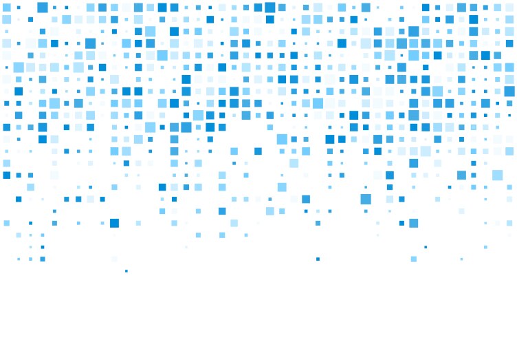 Abstract Blue Square Mosaic Background Royalty Free Vector