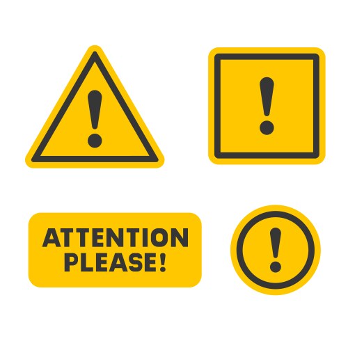 Attention Icon Vector Images (over 150,000)