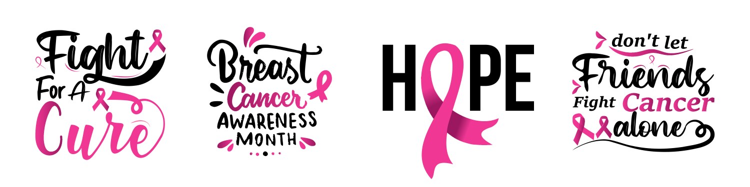 Breast Cancer Fonts Vector Images (over 990)