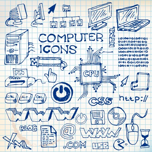 Doodles Doodle Computer Vector Images (over 35,000)