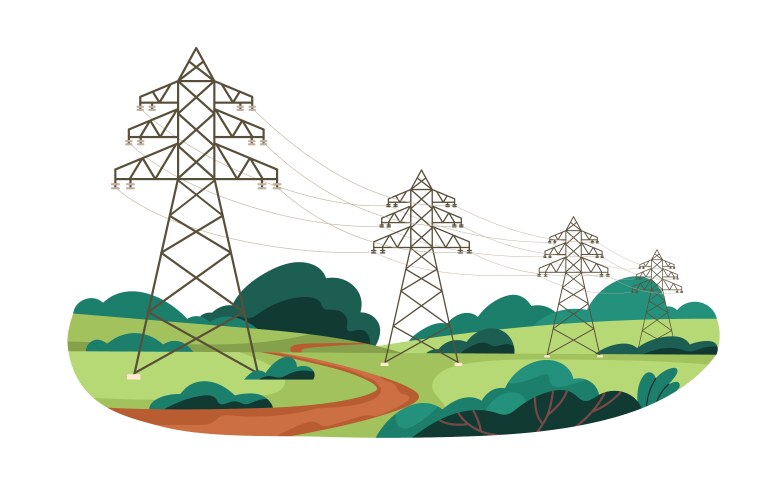 Powerline Vector Images (over 560)