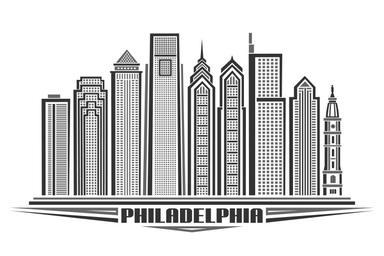 Philadelphia Skyline Vector Images (over 310)