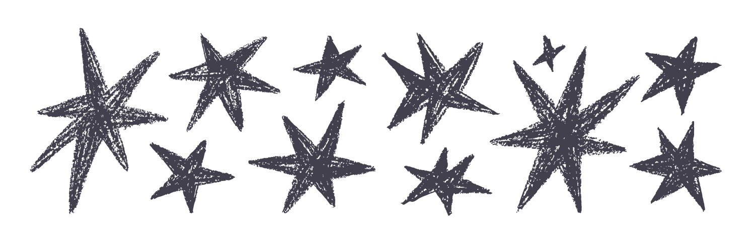 Chalk Stars Vector Images (over 3,700)