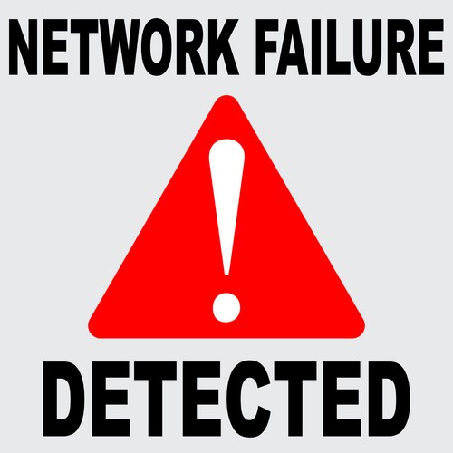 Red Retry Warning Sign – Royalty-Free Vector | VectorStock