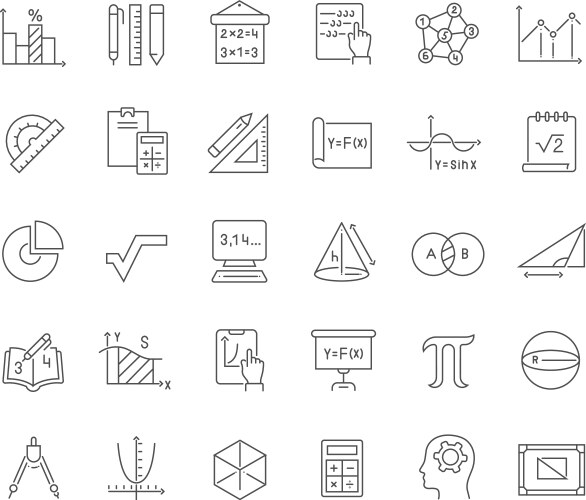 Mathematics Logo Vector Images (over 11,000)