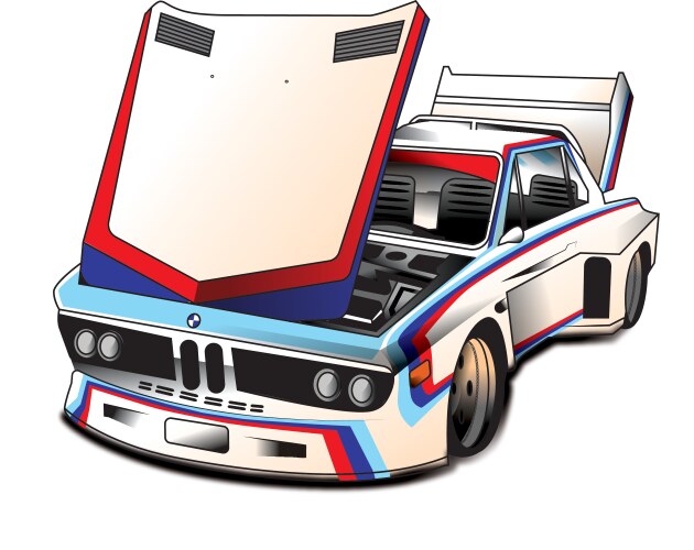 Bmw e34 Royalty Free Vector Image - VectorStock