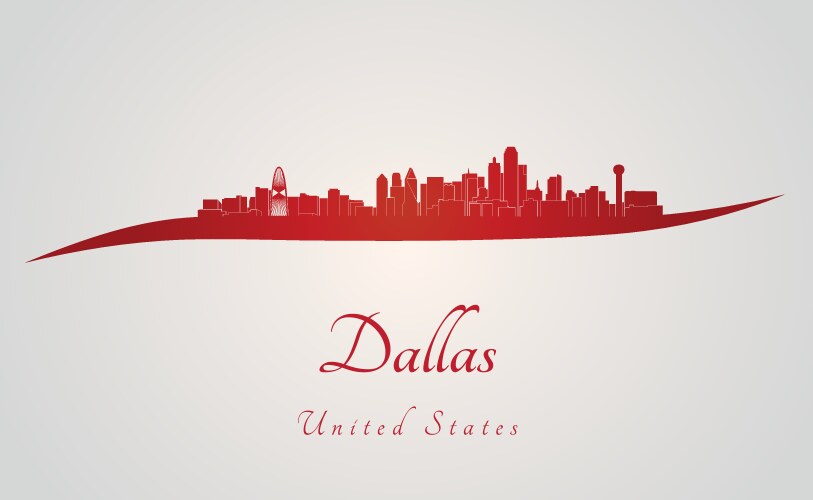 Dallas Skyline Vector Images (over 390)