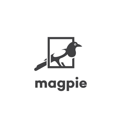 Magpie Vector Images (over 1,200)