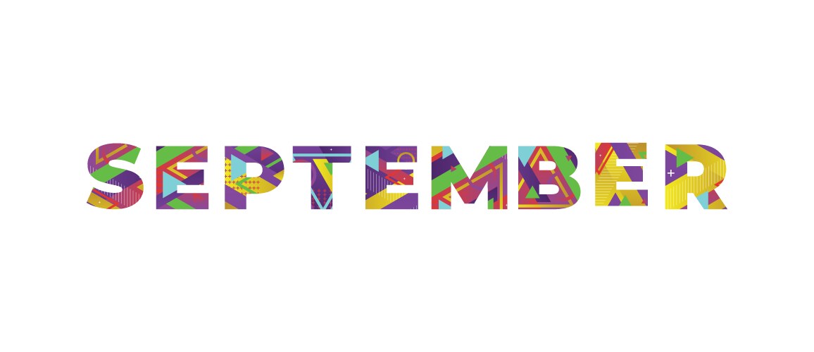 September Word Vector Images (over 2,300)