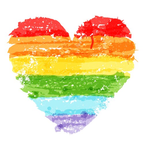Rainbow watercolor Royalty Free Vector Image - VectorStock