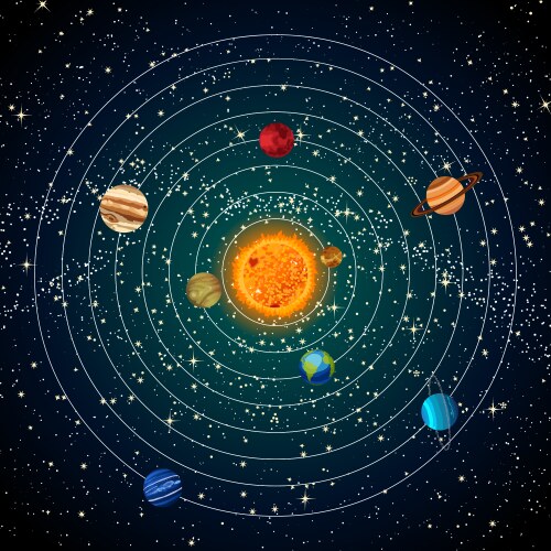 Solar System Black and White Vector Images (over 20,000)