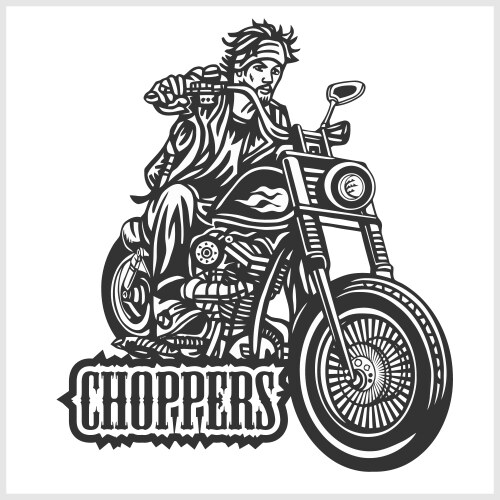 Biker Rocker Custom Vector Images (over 290)