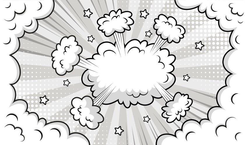 Comic Smoke Vector Images (over 8,600)