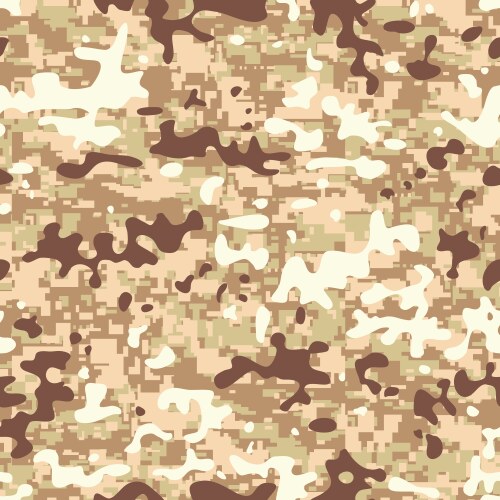 Modern faux digital camo Royalty Free Vector Image