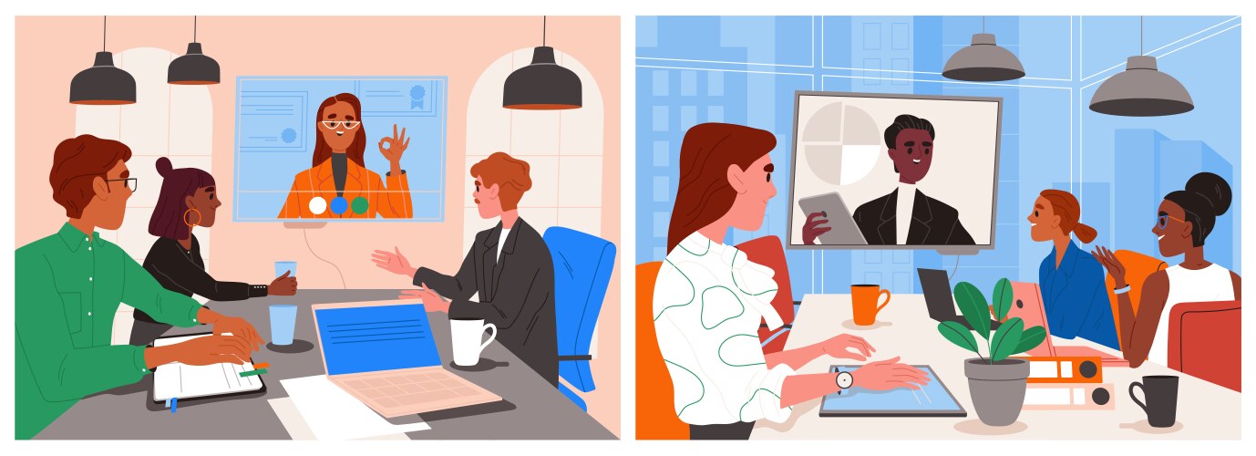 Business Meeting Vector Images (over 260,000)