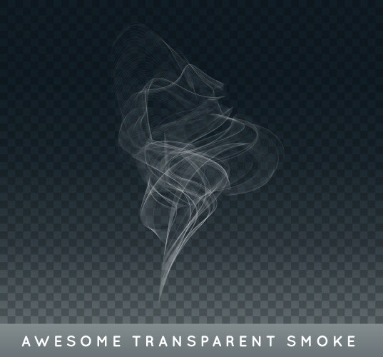 Smoke seamless pattern Royalty Free Vector Image