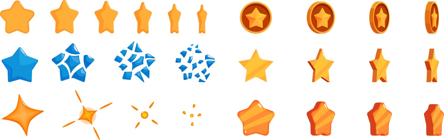 Game Animation Sprite Vector Images (over 2,400)