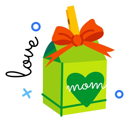 Goody box Royalty Free Vector Image - VectorStock