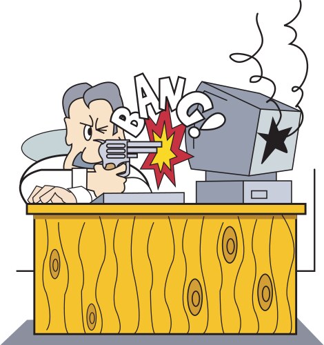 Freak out Royalty Free Vector Image - VectorStock