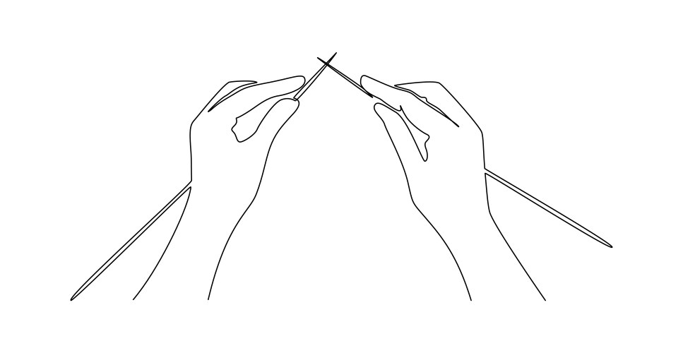 Line Drawing of Needle and Thread Vector Images (over 1,500)