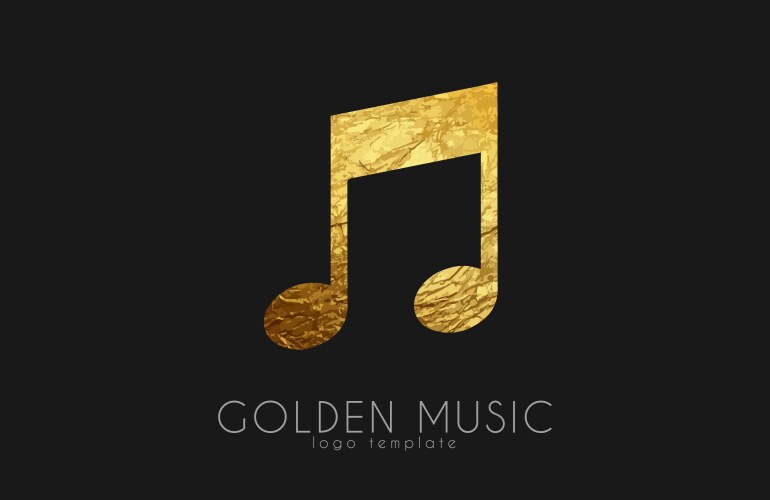 Music Gold Logo Vector Images (over 2,300)