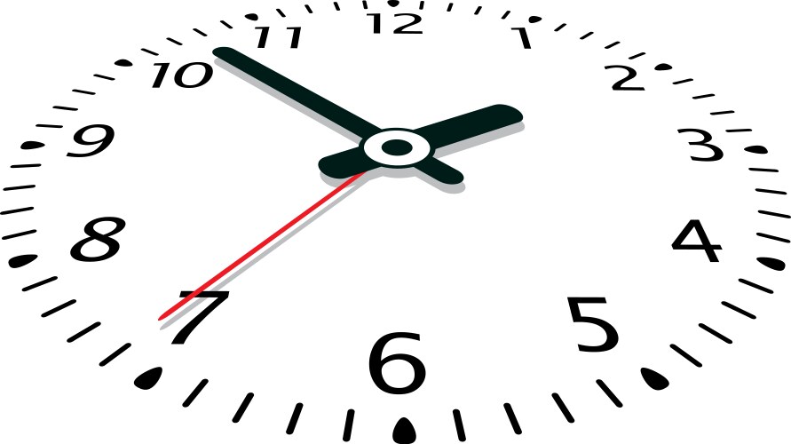 Clock Royalty Free Vector Image - VectorStock