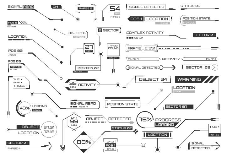 Call Out Vector Images (over 2,200)