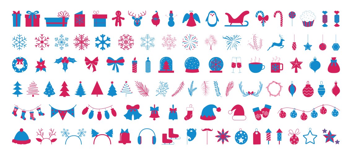 Christmas Attributes Vector Images (over 2,100)
