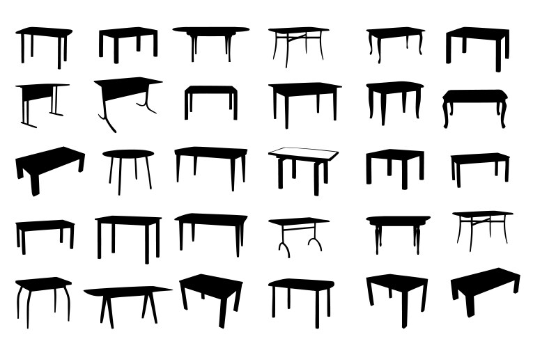 Table Outline Vector Images (over 93,000)