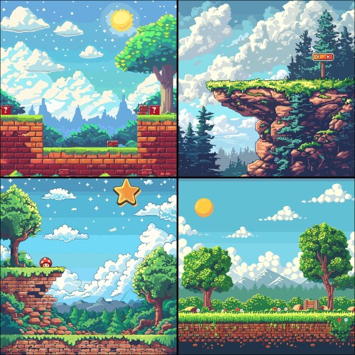 2d Game Background Vector Images (over 13,000)