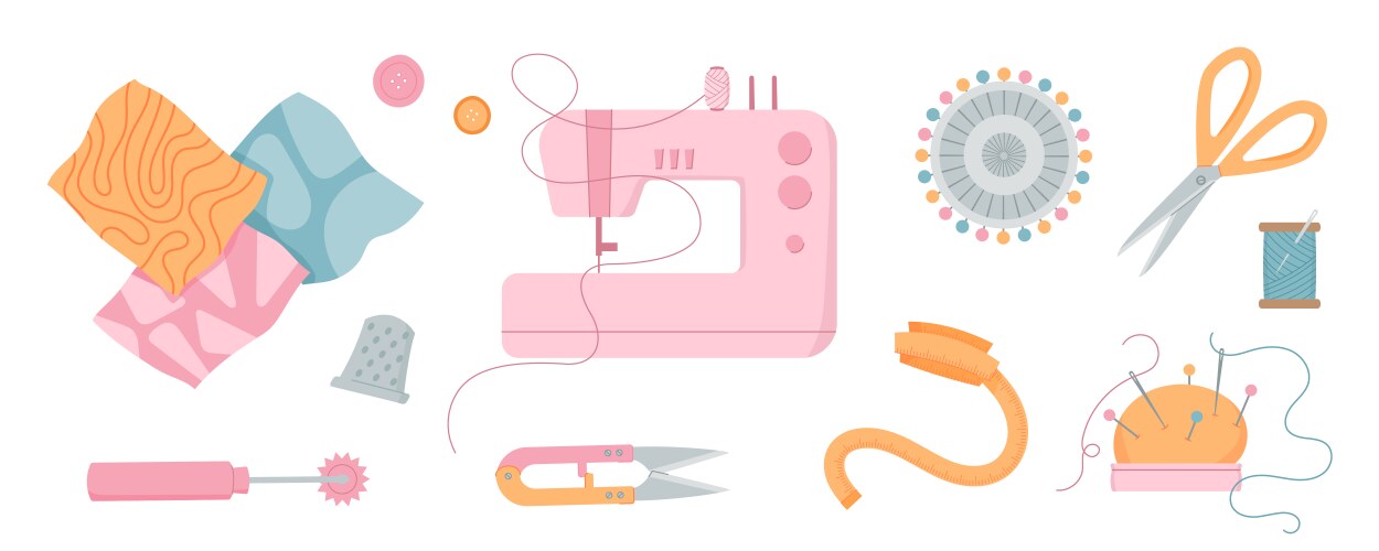 Sewing Machine Cartoon Vector Images (over 2,200)