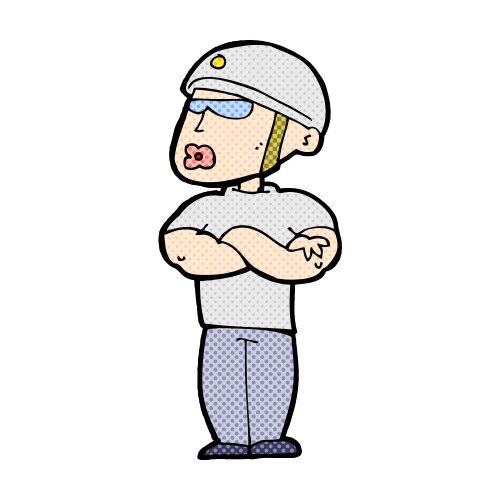 Cartoon guard security Vector Images & Graphics for Commercial Use ...
