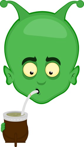 Alien Drinking Vector Images (over 510)