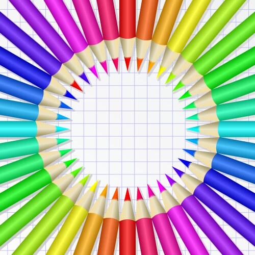 Crayons Royalty Free Vector Image - VectorStock