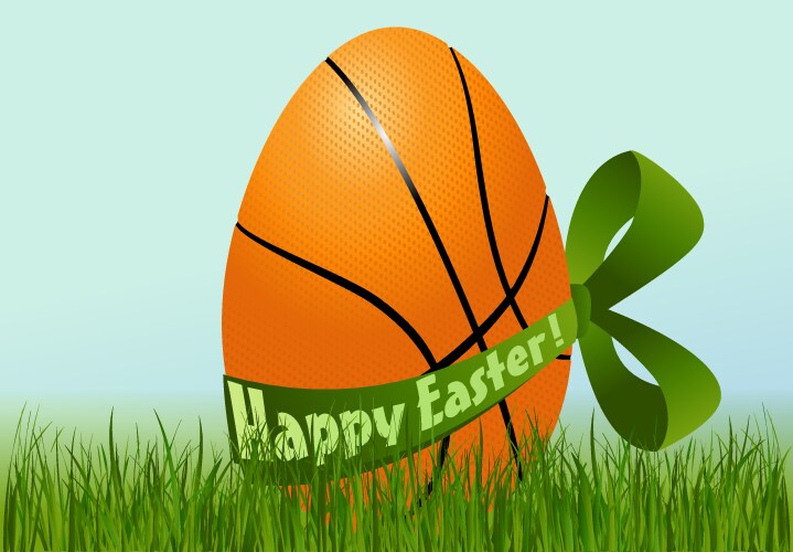 Rugby easter egg Royalty Free Vector Image - VectorStock