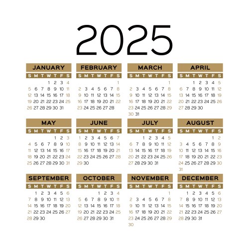 March 2025 Vector Images (over 2,700)