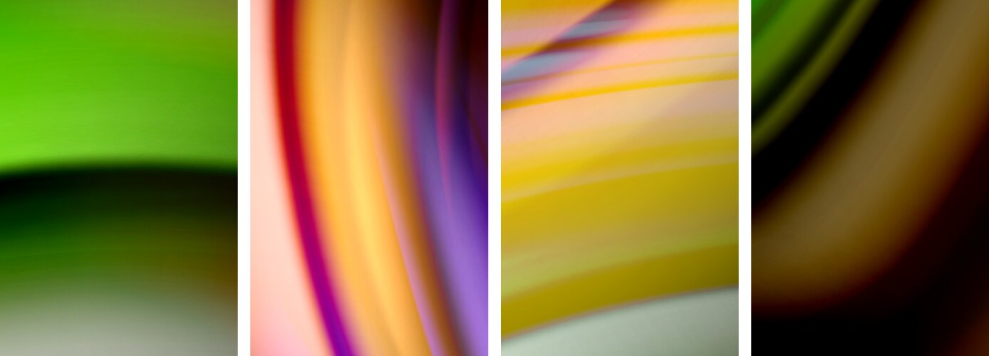 Blurred color line backgrounds Royalty Free Vector Image