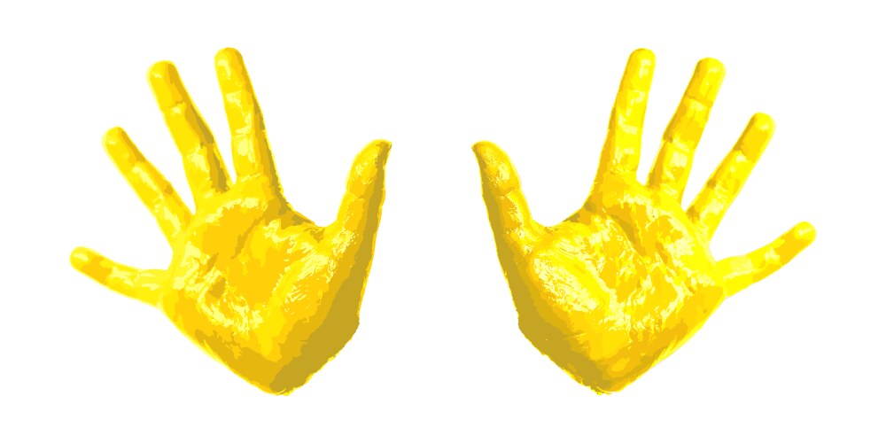 Left Handprint Vector Images (40)