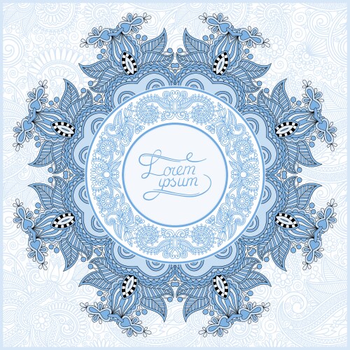 Blue Circle Frame Vector Images (over 100,000)