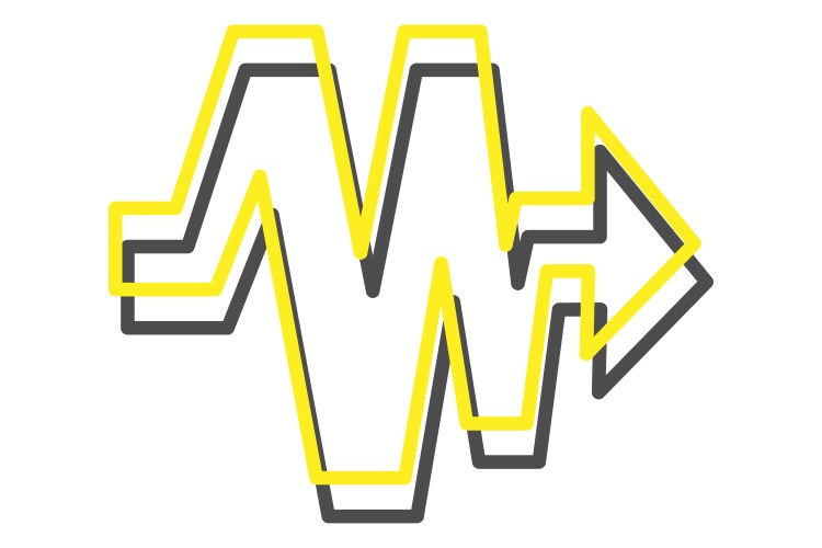 Highlight note sticker Royalty Free Vector Image