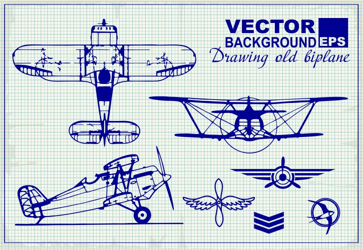 Aircraft Sketch Draw Vector Images (over 3,700)