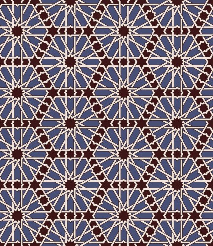 Arabic seamless pattern Royalty Free Vector Image