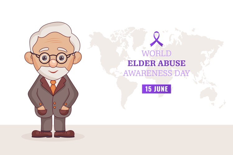 World Elder Abuse Day Vector Images (93)
