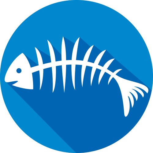 Dog bone Royalty Free Vector Image - VectorStock