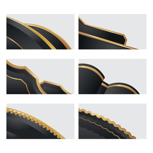 Gold Corner Border Vector Images (over 11,000)