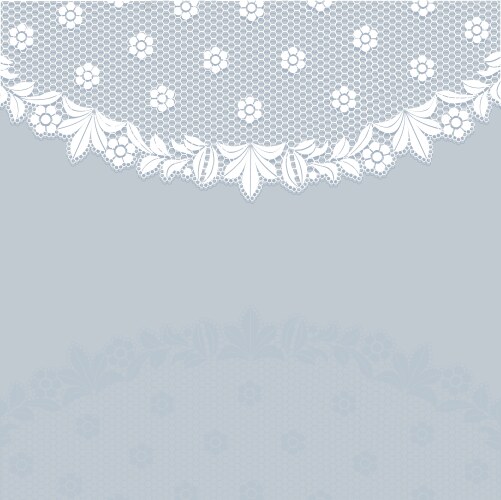 Lace border Royalty Free Vector Image - VectorStock