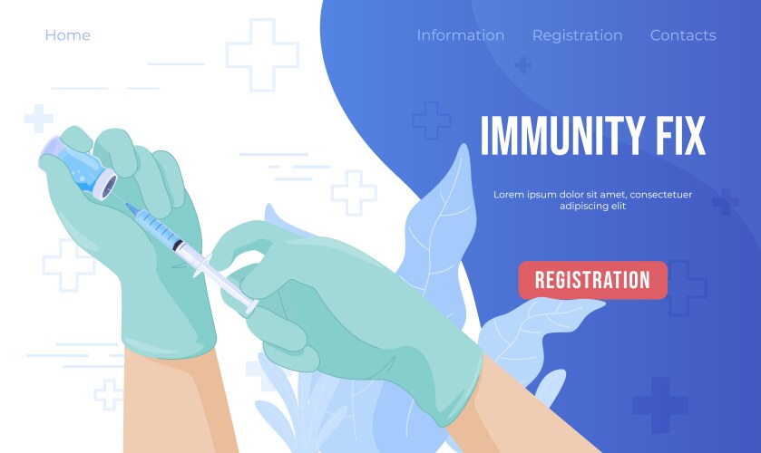 Feelings expression flat landing page with header Vector Image