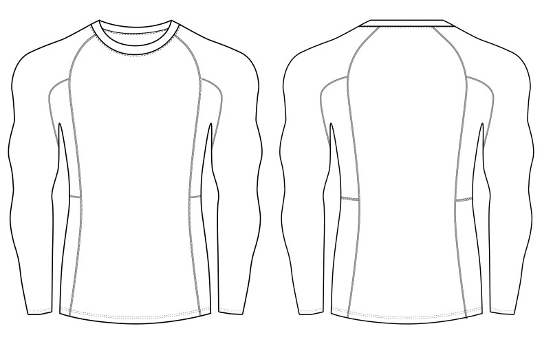 Compression Shirts Vector Images (over 300)
